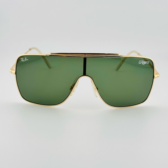 Ray-Ban | Accessories | Rayban Wings Ii Sunglasses Rb3697 Gold Frame ...